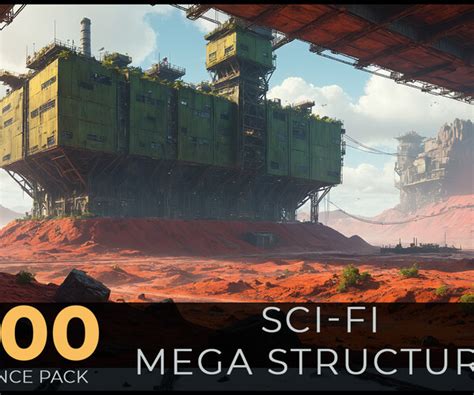 Artstation 500 Sci Fi Megastructures Concept Art References 8k