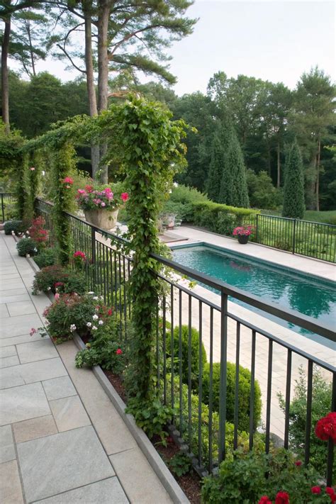 20 Inspiring Pool Deck Railing Ideas Casolia