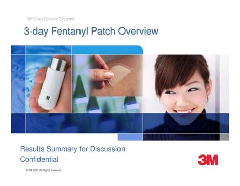 3 Day Fentanyl Patch Overview And Summarypdf