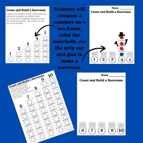 Composing Numbers By Little Finger Prints Tpt