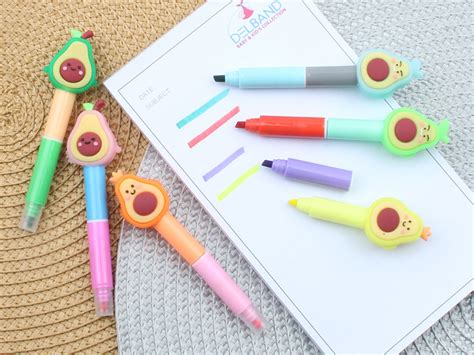 ماژیک هایلایت دو سر آووکادو 12 رنگ