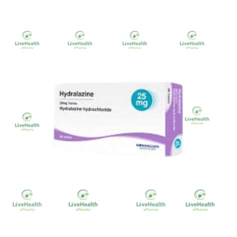 Hydralazine 25mg Tablet