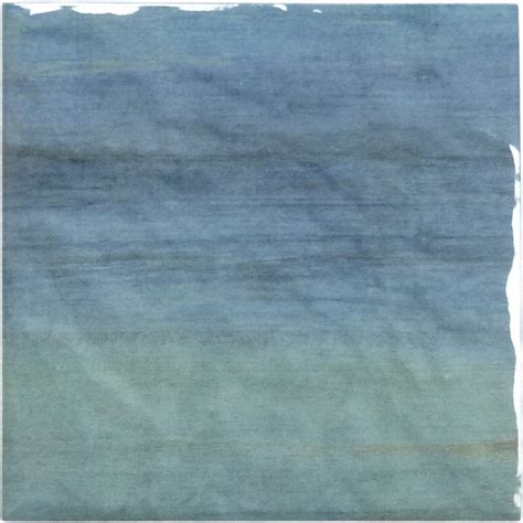 Java Blue 6x6 Glossy Porcelain Tile Oasis Tile