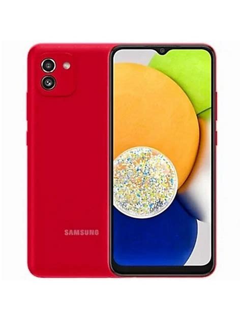Samsung Galaxy A03 64gb Sm A035m Ds Gsm Unlocked Smartphone International Model Red