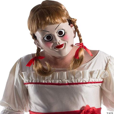 Annable Adult Costume Mask With Wig Oriental Trading