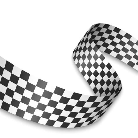 Checkered Flag Background Vector Illustration