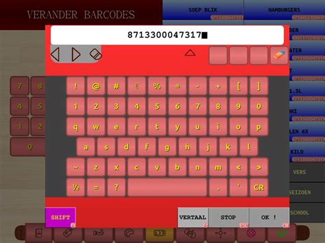 Shop Barcode Houkes Horeca Applications