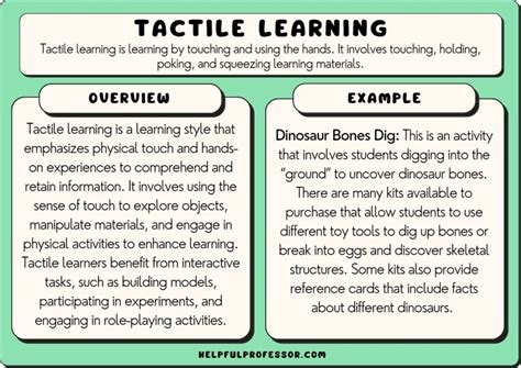 Tactile Learning Definition And Examples 2025