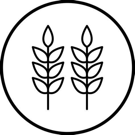 Crops Vector Icon Style 22112455 Vector Art At Vecteezy