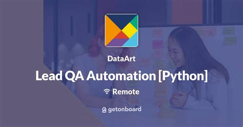 Lead Qa Automation Python At Dataart Remote Work From Home Get On Board