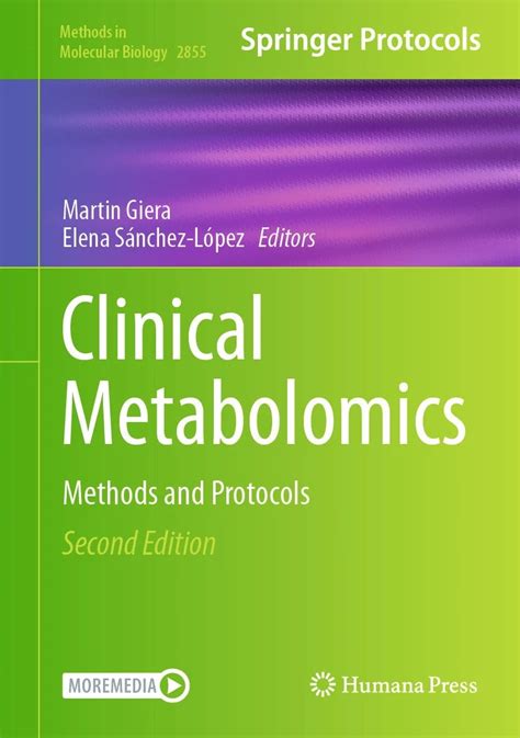 Clinical Metabolomics Methods And Protocols Softarchive