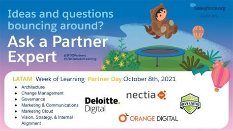 Check Out All The Amazing Partners Presenting At Partner Day So Many Great Topics And A Great
