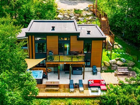 Chalet A Louer La Chic Cabane Bord De Lacspa à Chertsey Lanaudière