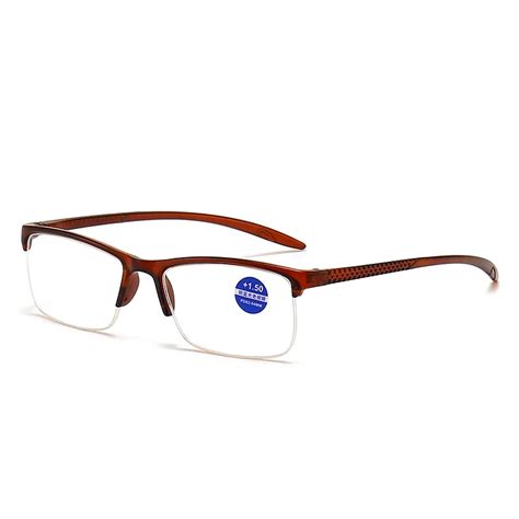 New 2024 Semi Rimless Reading Galsses For Old Man Or Woman Small