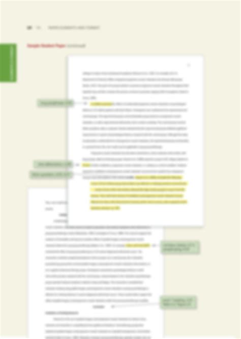 Solution Annotated Example Of A Student Report With Apa Formatting