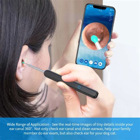 Wifi Wireless Ear Cleaner With Camera Visual Otoscope Kit Wax Removal