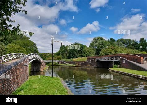 The Dudley Canal At Bumble Hole And Warrens Hall Local Nature Reserve