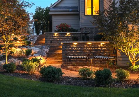 Exterior Lighting Low Voltage Low Voltage Landscape Lighting 3 Tier