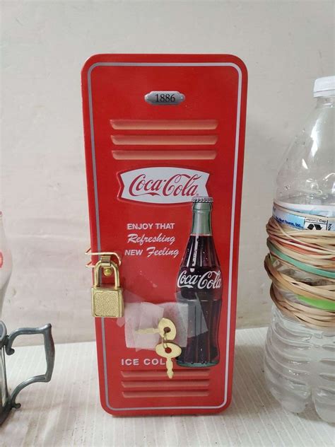 Coca Cola Glasses And Lockable Tin 4719438472