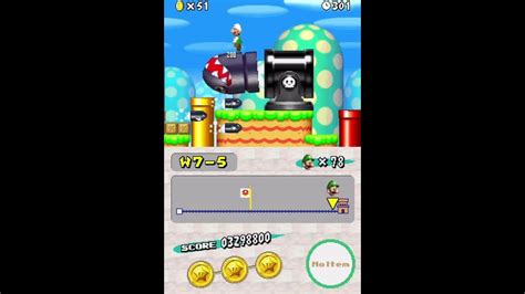 New Super Luigi Bros Ds World 7 2 2 Lakithunder ⚡️ Newsupermariobrosds