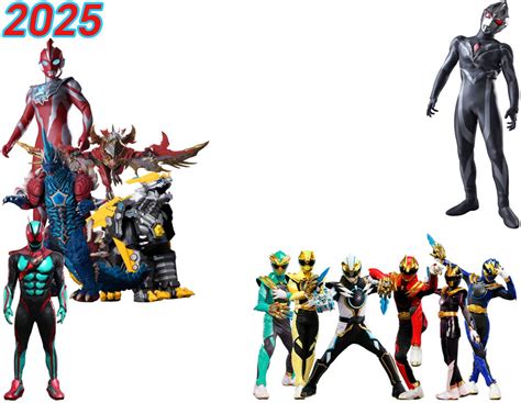Tokusatsu Kaijus And Heroes[2025] By Amazonneoomega On Deviantart