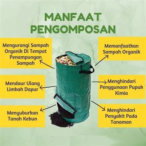 Kompos Bag Easy Grow Medium 80 Liter Compost Pupuk Planter Bag Sampah