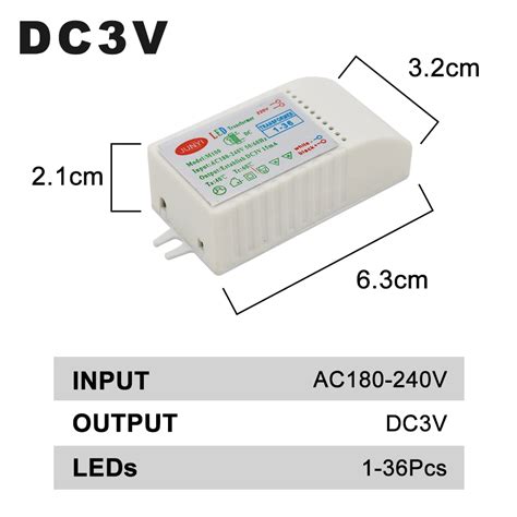 1 80pcs Led Elektronische Transformator 220v Naar Vicedeal