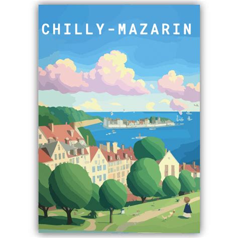🇫🇷 Tableau Chilly Mazarin France Sticker Français
