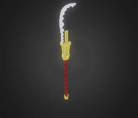 Whitebeards Bisento 3d Model By Ctrlaltffour Ee23e7d Sketchfab