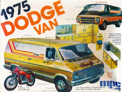 Mpc 1974 77 Dodge Van Releases Truck Kit News And Reviews Model