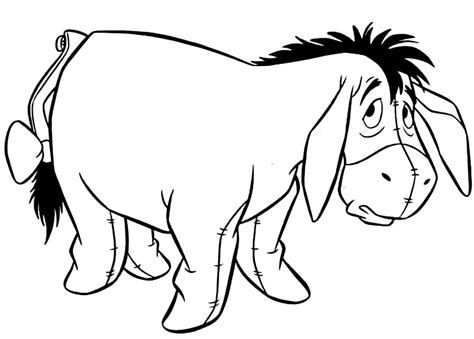 Eeyore Coloring Pages At Free Printable Colorings Pages To Print And Color