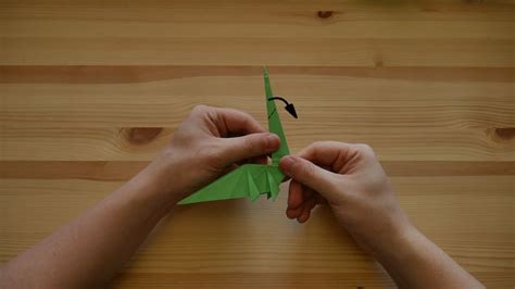 آموزش اوریگامی دایناسور