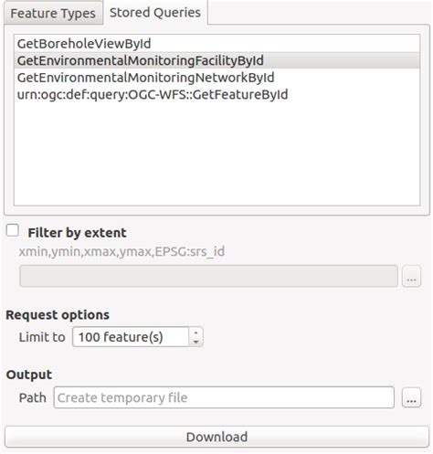 Download GML From WFS Services QGIS GML Application Schema Toolbox Beta Documentation