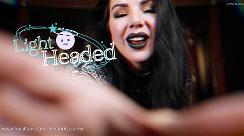 Light Headed Goddess Alexandra Snow Official Profile