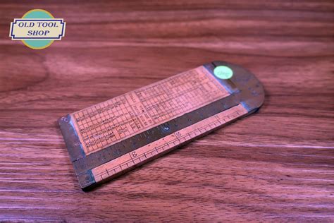 J Rabone And Sons 1206 Rope Gauge Made In England Old Tool Shop