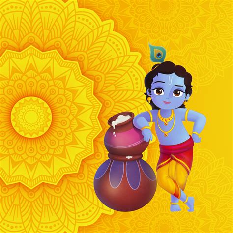 Cute Lord Krishna Wallpapers For Mobile