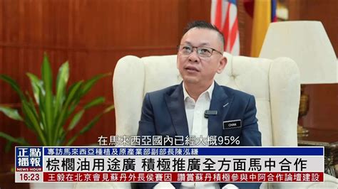 专访｜棕榈油用途广 积极推广全方面马中合作凤凰网视频凤凰网