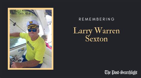 Larry Warren Sexton The Post Searchlight