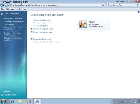 Guide Managing User Accounts In Windows 7