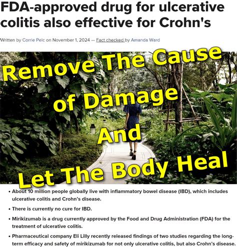 Ulcerative Colitis And Crohns Disease Are Easily Managed Joachim