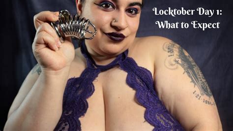 Locktober Day 1 What To Expect Goddess Grandiose Fetish Lair