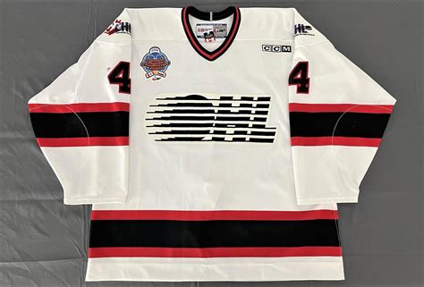 Paul Bissonnette 2003 Ohl Canada Russia Challenge White Set Game Worn Jersey — Desert Hockey Threads
