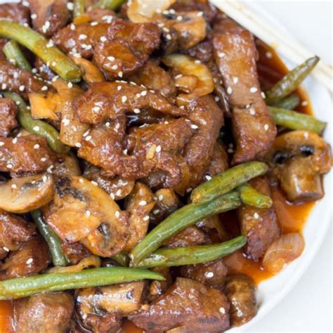 34 Beef And Mushrooms In Black Pepper Sauce Chili Garden Chinese And