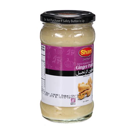 Shan Ginger Paste 310 G Sharjah Co Operative Society