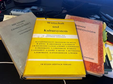 Schicksal Und Zufall Gespräch über Den Bonner Soziologen Gottfried Eisermann Mit Seinem Sohn