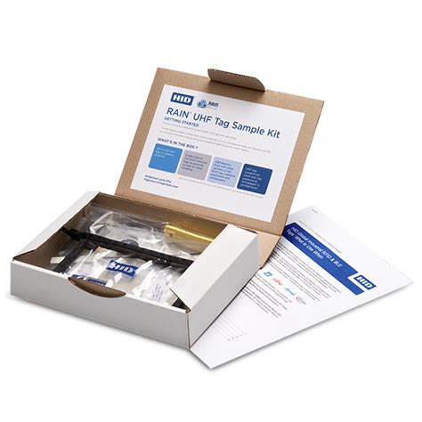 Hid Sample Pack Hid Rfid Tag Sample Kit Uhf Fcc Atlasrfidstore