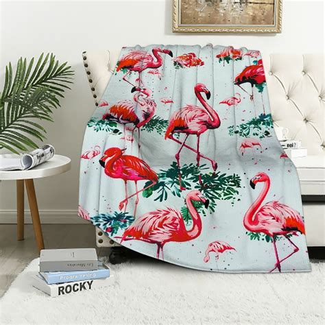 Aristuring Christmas Flamingo Ts Pink Flamingo Blanket Soft And Warm