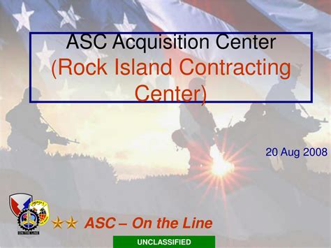 Ppt Asc Acquisition Center Rock Island Contracting Center