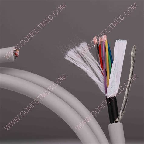 10 Wire Ecg Trunk Cable Compatible With Ge Medical 10 Lead Iec Grabber Ecg Cable Ecg Cable And