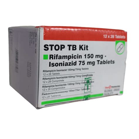 Stop Tb Kit 150mg75mg X 336 Tabs Unknown Gomed Gomed